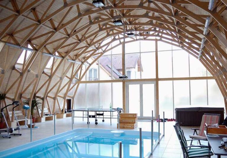 Exposed timber trusses: a true design element in any building | Freimans