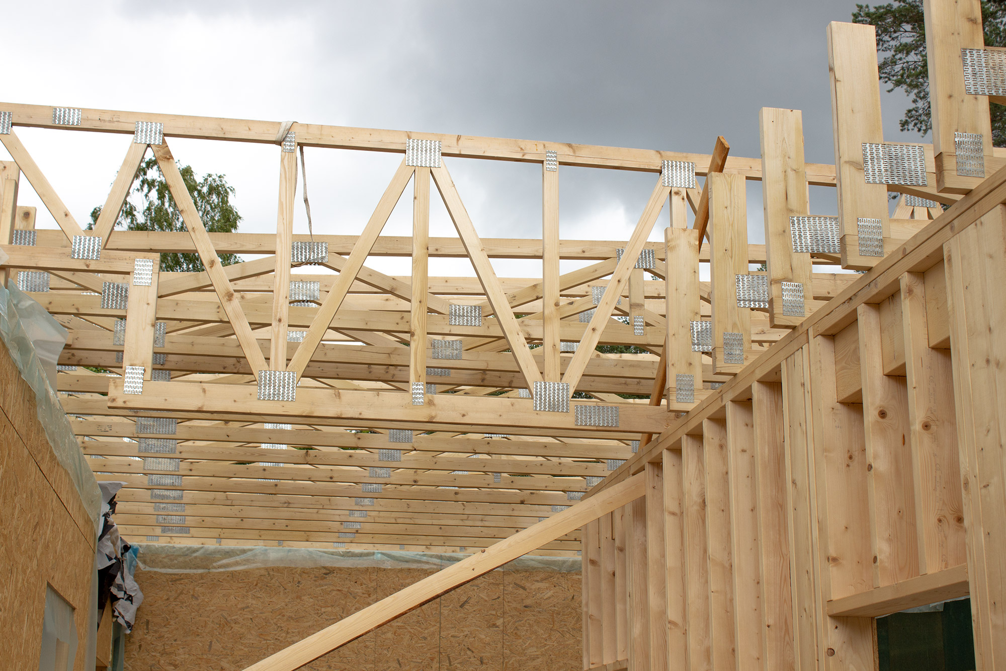 Koka kopnes vienstāva mājai | Freimans